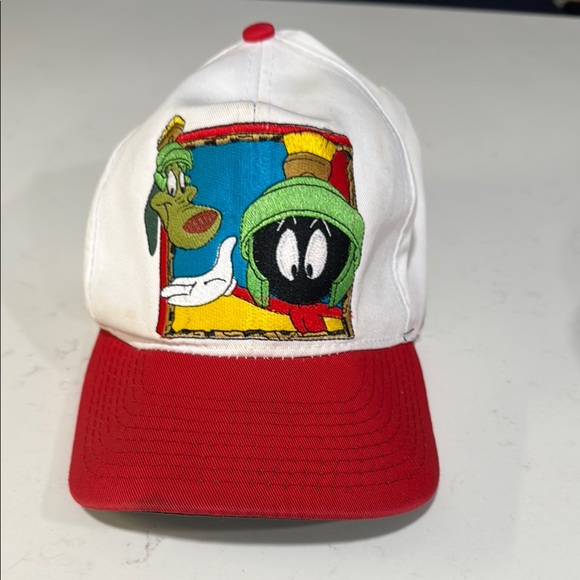 Accessories | Vintage Kids Marvin The Martian Six Flag Cap | Poshmark
